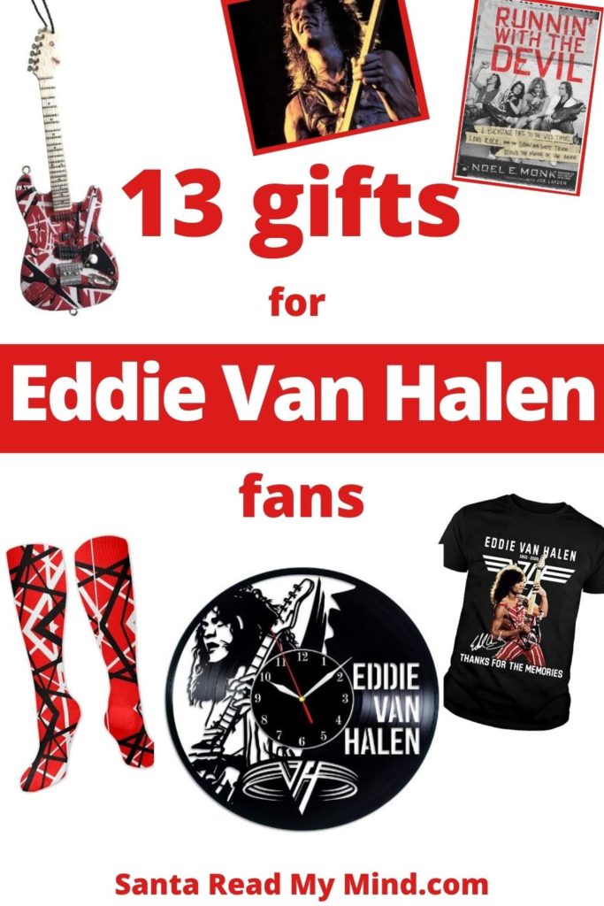 13 Rockin' Eddie Van Halen Gifts for fans - Santa Read My Mind